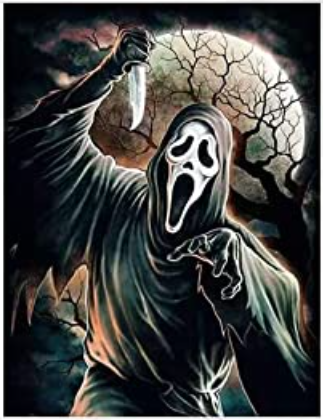 Ghostface | Dibs on Diamonds, Diamond Art, Beads, Charms &Jewelry